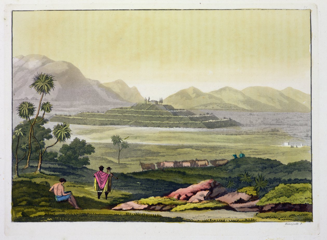 Teocalli, el Gran Templo de Tenochtitlán, México, Azteca